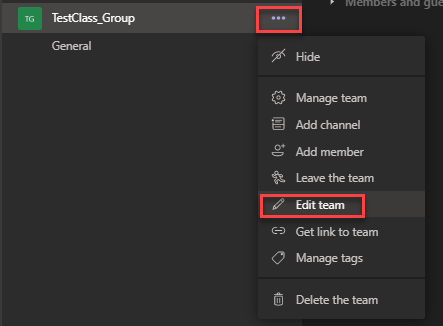 - Create a Class Team in Microsoft Teams - IT Portal