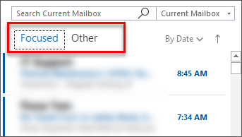 - Focused Inbox feature in Outlook - IT Portal