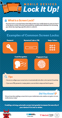- Lock your devices - IT Portal
