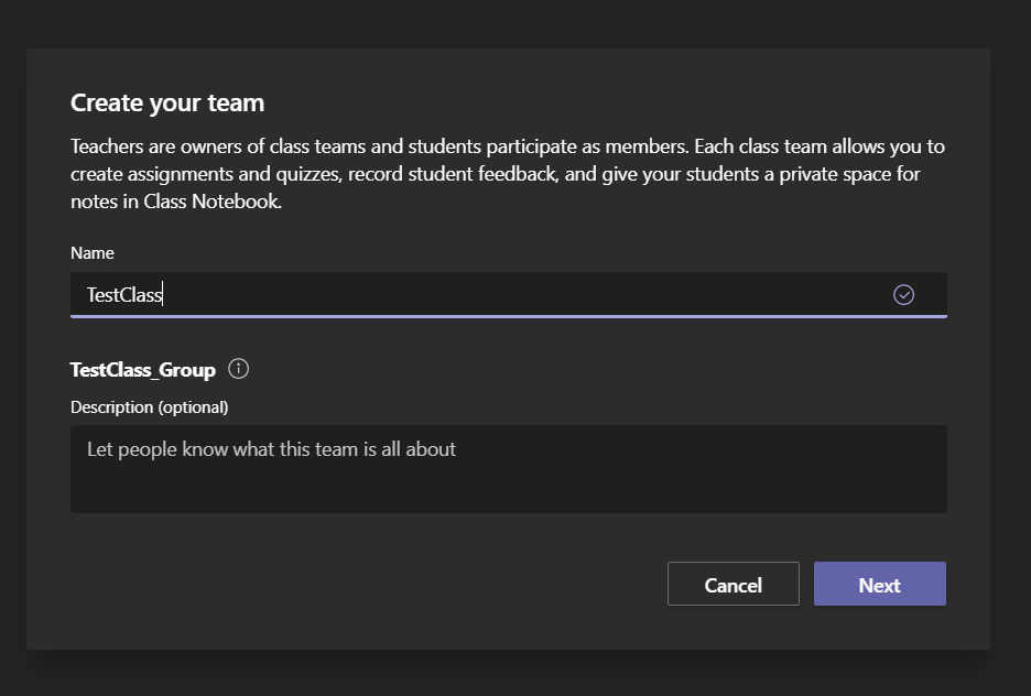 - Create a Class Team in Microsoft Teams - IT Portal