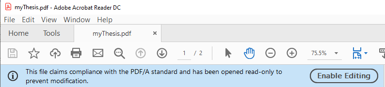 - Converting a document to PDF/A for eThesis submission - IT Portal