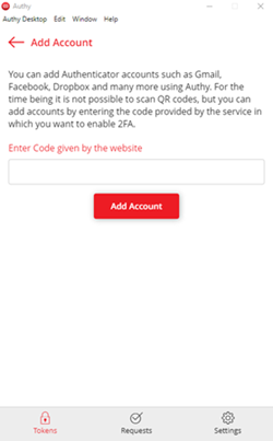 - Manage my 2FA account with Authy - IT Portal