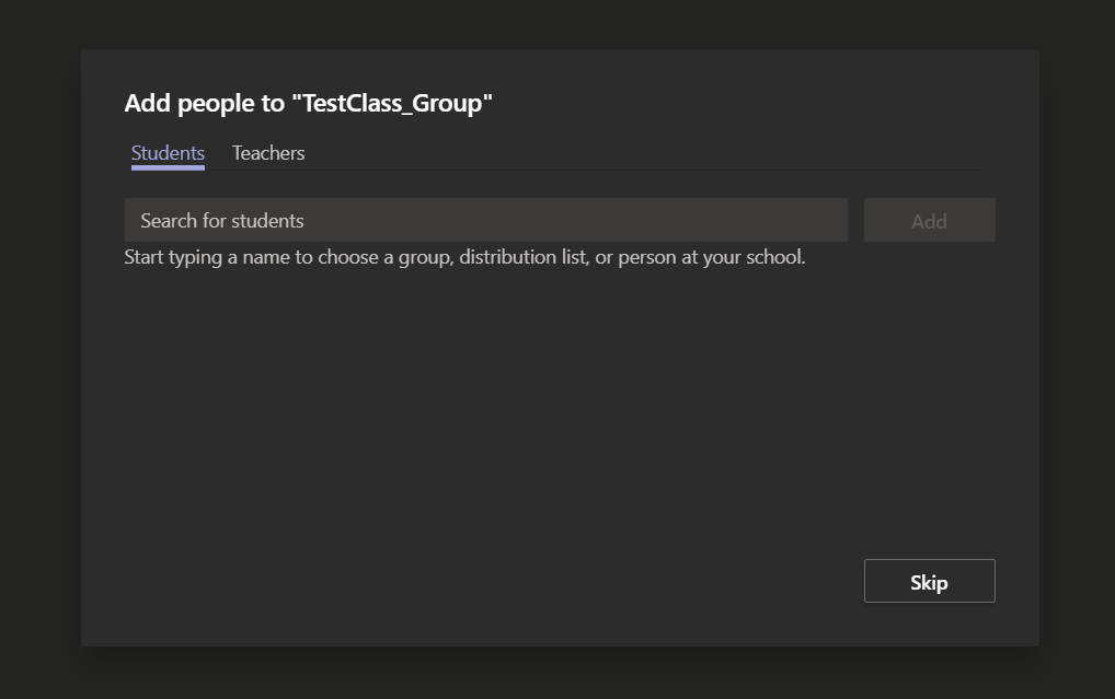 - Create a Class Team in Microsoft Teams - IT Portal