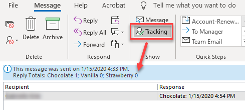- Use voting buttons in Outlook for quick polling - IT Portal